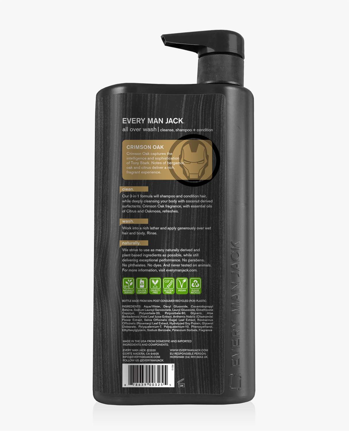 Men's 3 in 1: Shampoo, Conditioner, Body – Every Man Jack