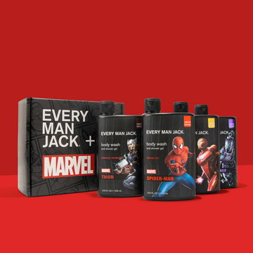 Shop the Marvel x Every Man Jack Collection